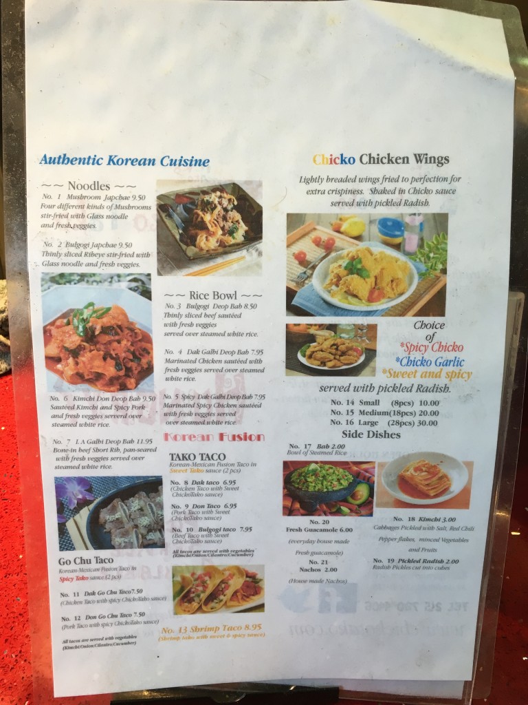 Chicko Tako Healthy and Fresh Menu | Market at the Fareway